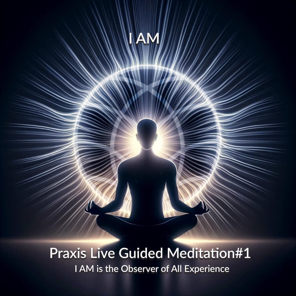 Praxis Live Guided Meditation #1 ~ I AM is the Observer of All Experience